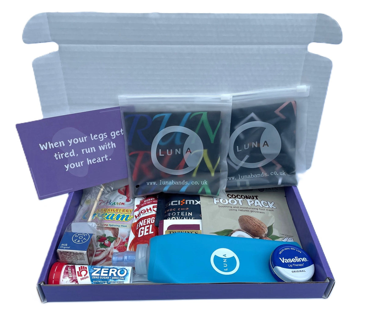 Medium Trail Marathon Runner's Running birthday present gift box ...