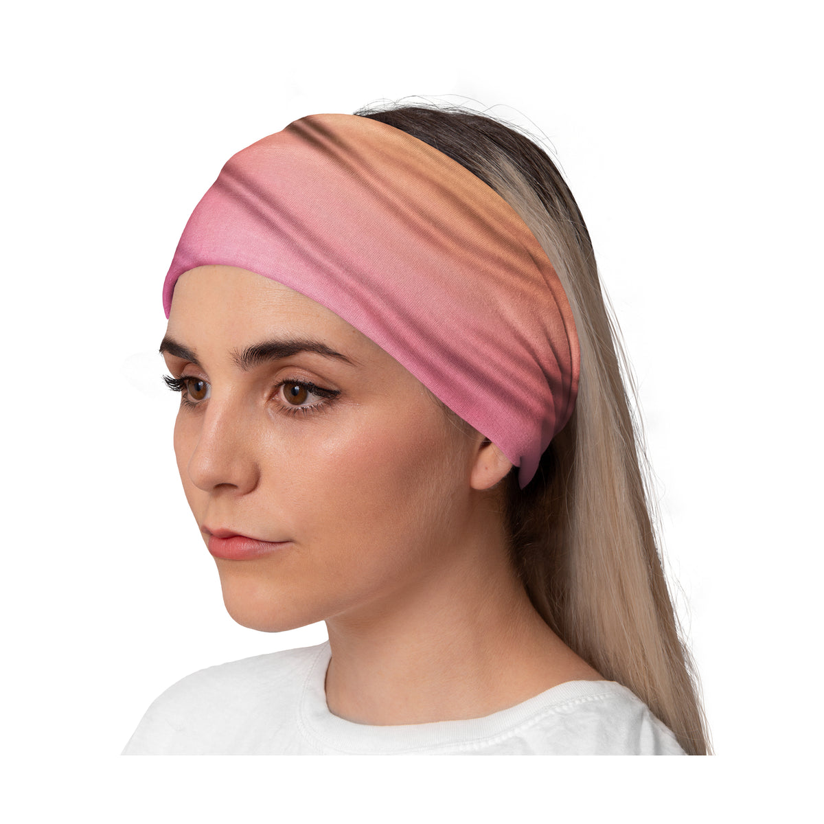 Lunabands Sunset Glow Multi Fitness Running Bandana Snood Headband ...